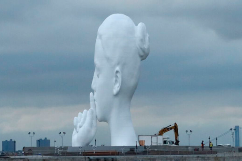 Jaume Plensa inaugura en Manhattan su escultura más alta | Barcelona ...